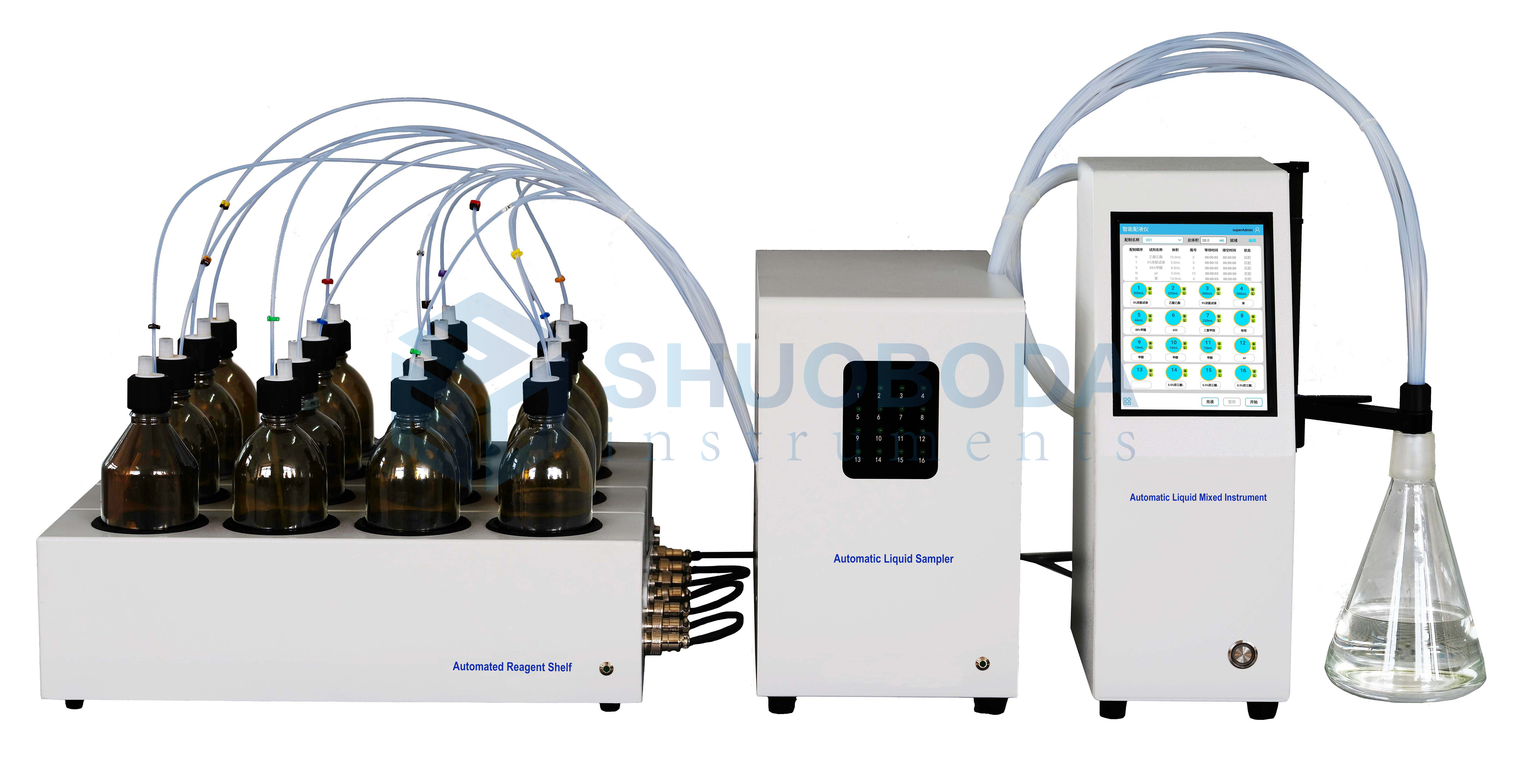 ZY-16 16-Channel Intelligent Liquid Dispenser with 0.1ml Accuracy